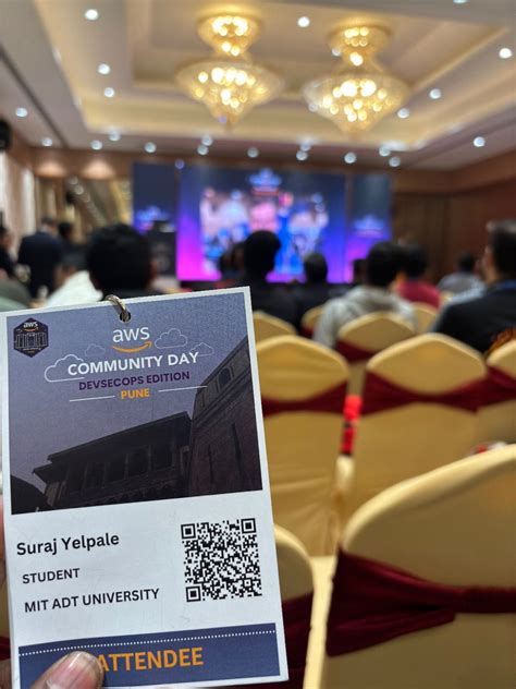 Suraj Yelpale On Linkedin Awscommunityday Pune Devsecops Aws Awsusergroups Cloudsecurity