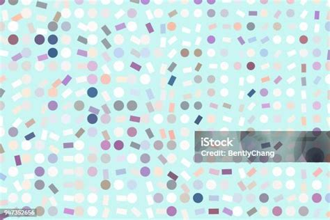 색상 추상 타원 및 사각형 상자 패턴 생성 예술 배경 디자인 배경 일러스트 레이 션 및 영역 0명에 대한 스톡 벡터 아트 및