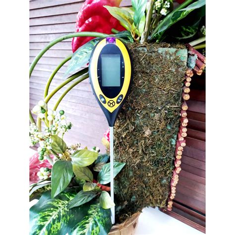 Jual Mediatech Soil Meter 4 In1 Soil Survey Instrument PH Meter Tanah Digital B19005
