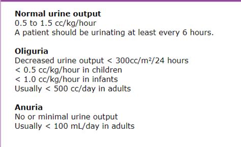 Normal Urine Output E Phlebotomy Training Normal Urine Output E Phlebotomy Training
