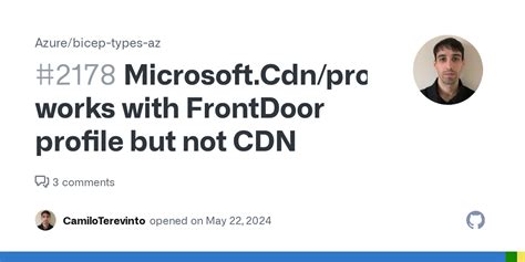 Microsoft Cdn Profiles Secrets Works With FrontDoor Profile But Not CDN