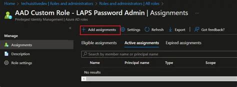 How To Create Custom Rbac Role In Intune For Laps Password Administrator Techuisitive