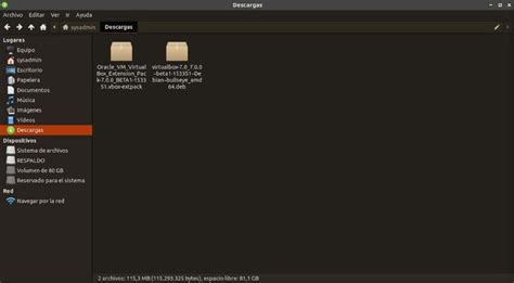 VirtualBox Beta Características e instalación