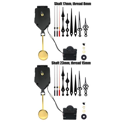 อะไหล่กลไกนาฬิกาลูกตุ้ม แบบควอตซ์ เข็มนาฬิกาโลหะ Shopee Thailand