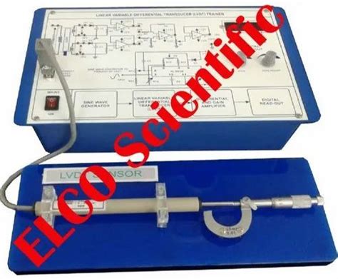 Elco Scientific Linear Variable Displacement Transducer Lvdt Trainer Kit For Laboratory At
