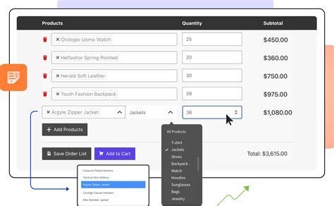 WooCommerce Bulk Order Form WholesaleX