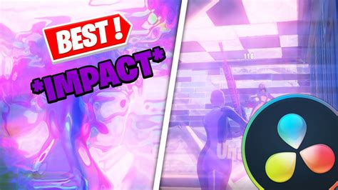 How To Make This INSANE Purple Distort Impact In Davinci Resolve FREE PRESET YouTube