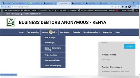 How To Create And Edit Menus And Sub Menus And Disable Main Menu Navigation Links In Wordpress