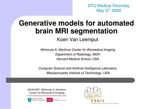 Ppt Generative Models For Automated Brain Mri Segmentation Powerpoint Presentation Id 5487217
