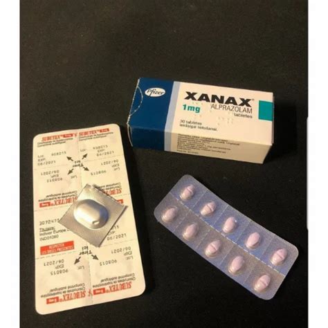 Xanax Alprazolam 1 Mg Tablets At ₹ 400stripe Alprazolam Tablets In