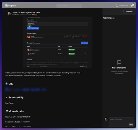 Changelog Bugflow Bug Tracking Visual Feedback Tool