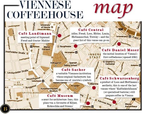 Viennese Coffeehouse Map Of My Top 6 Favourite Coffee Venues Vienna