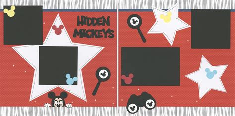 Hidden Mickeys 0824 Out On A Limb Scrapbooking