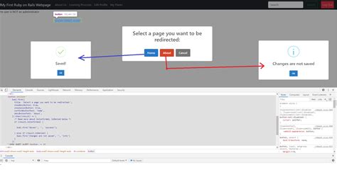 Javascript How To Execute A Rails Command With Sweet Alert 2 Stack