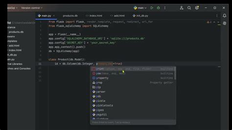 1 Flask App With Sql Database Youtube