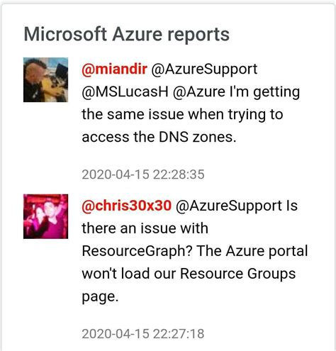 Microsoft Azure Down Users Getting Resourcegraph Error Code