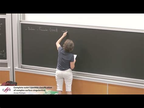Free Video Complete Outer Lipschitz Classification Of Complex Surface Singularities From Centre