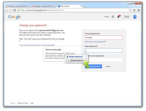 Generate Password For Outlook Gmail Ecosia Images
