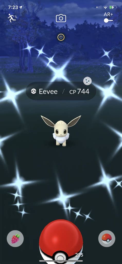 [pogo] Got A Shiny Eevee Today Cute Screen Shot R Shinypokemon