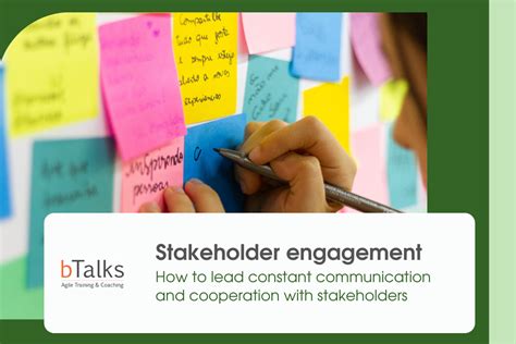 Stakeholder Engagement In Agile Btalks Live Training Platform