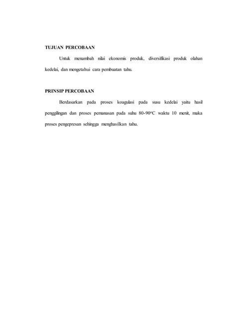 Laporan Praktikum Tahu PDF
