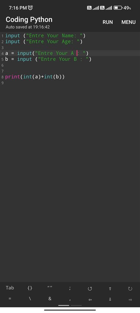 Deepak Meena On Linkedin My First Python Code Entre Your Name Entre