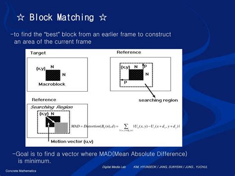 Ppt Optimal Motion Vector Search Algorithm Powerpoint Presentation Free Download Id 3791716