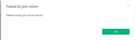 can t connect to room neb · issue 7407 · matrix org
