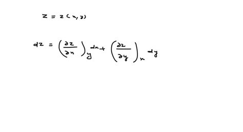 ⏩solved consider a function z x y and its partial derivative ∂z … numerade