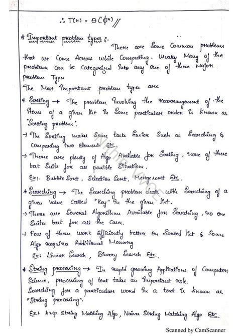vtu algorithms notes cbcs daa notes by nithin vvce