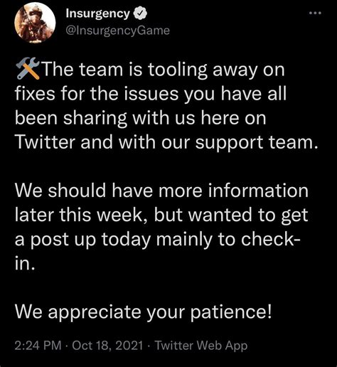 10 18 update on console issues and upcoming fixes info coming later