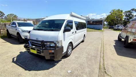 Suitable For Toyota Hiace Commuter Slwb 03 2005 08 2010 Bull Bar