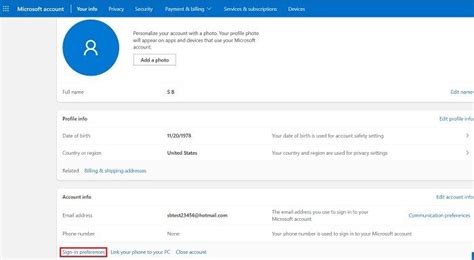 Hotmail Sign In Page Login At Your Account