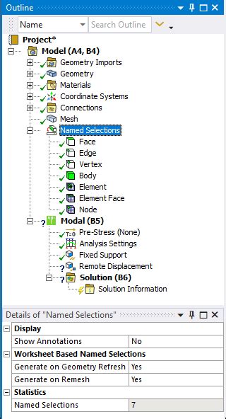 Named Selections