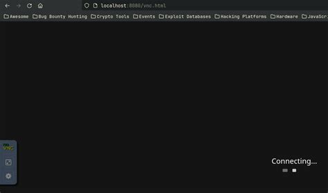 NoVNC Encountered An Error Document GetElementById Is Null