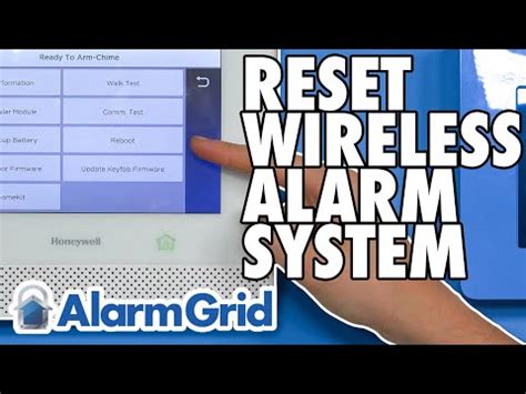 How Do I Reset My Wireless Alarm System Alarm Grid