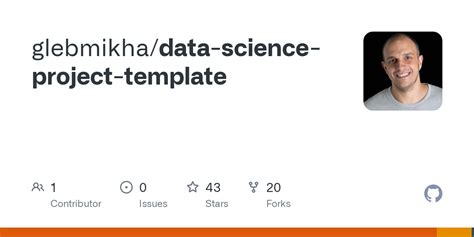 Github Glebmikhadata Science Project Template