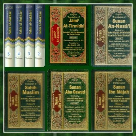 Authentic Hadith Collectionsahih Al Bukharisahih Muslimsunan Ibn