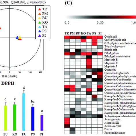 A Partial Least Square Discriminant Analysis Pls Da Score Plot Download Scientific Diagram
