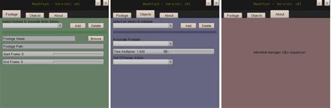 Meshfoot Obj Sequencer Release V01a Animations Blender Artists Community