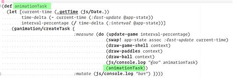 Clojurescript Recursive Call With Googdomanimationframe Stack