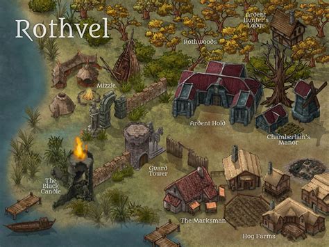 Dandd General Town Maps From My Completed Campaign En World Dandd