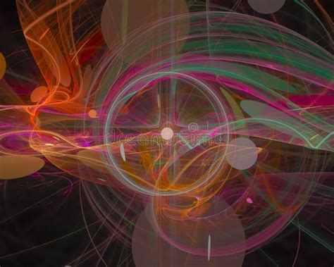 Abstract Digital Effect Elegance Render Effect Dynamic Shape Pattern Fractal Futuristic Elegance