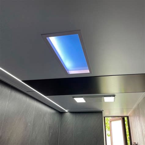 SMART Blue Skylight LED Panel Sky Effect 100W 120x30cm
