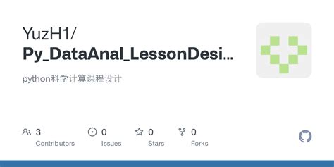 Pydataanallessondesigndesignpy At Main · Yuzh1pydataanallessondesign · Github