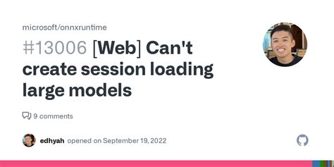 [web] can t create session loading large models · issue 13006