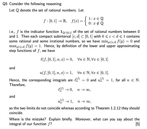 Solved Q Consider The Following Reasoning Let Q Denote The Chegg Com