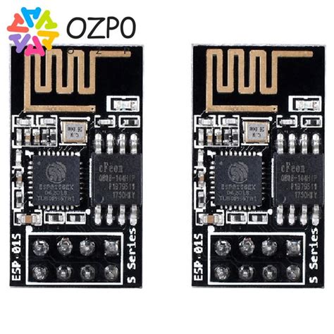 U A Z T Esp 01s Esp8266 Последовательный модуль Wi Fi макетная плата беспроводной