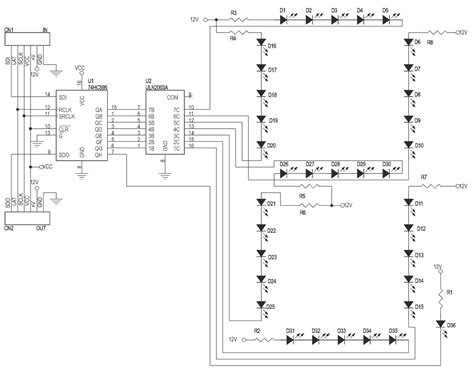 7 Segment Led Based Spi Display Using 74hc595 Electronics Lab