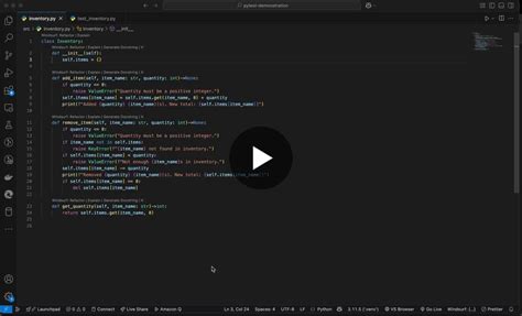 Built A Python Inventory System With Pytest And Uv Jamila Yaqoob